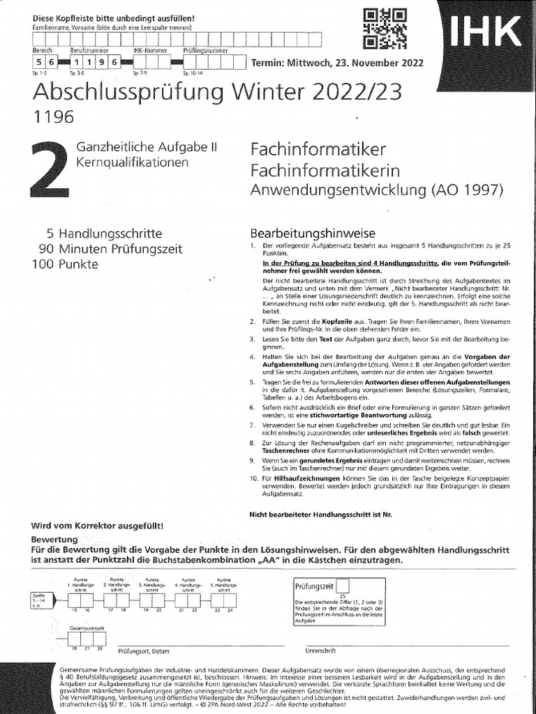 AP W2022-2023 IT Ga2 | PDF