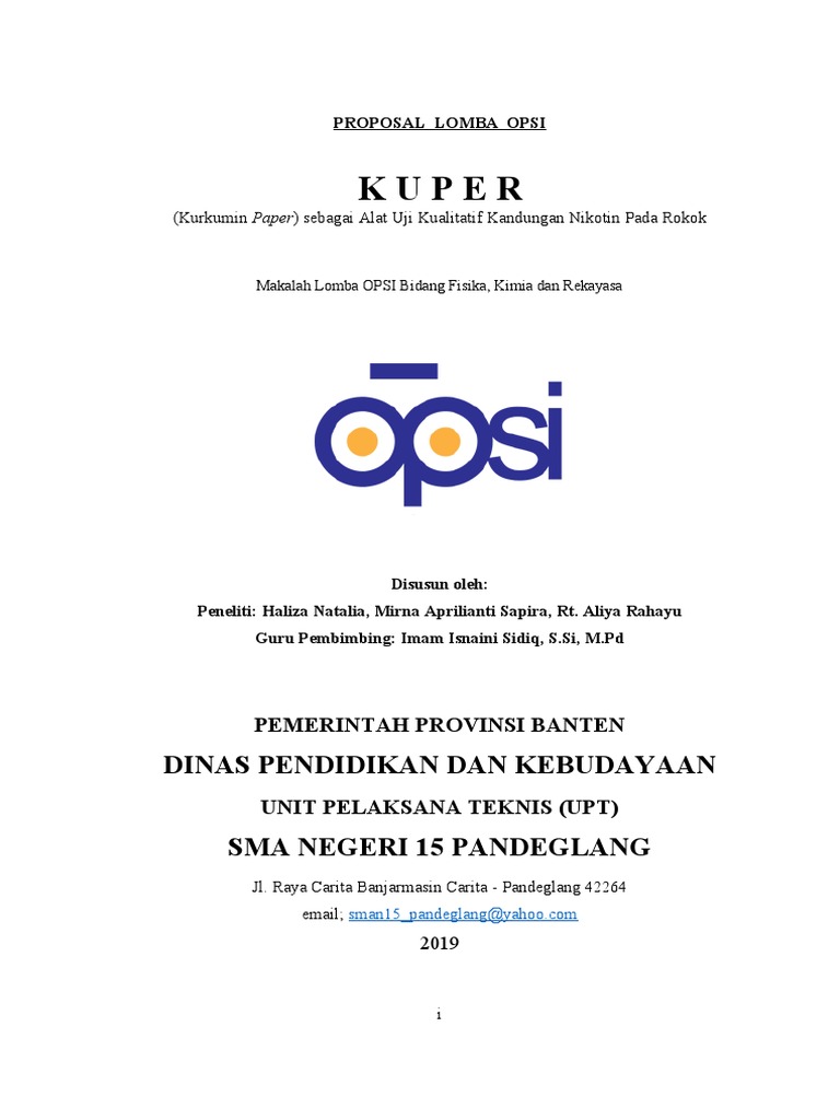 Uji Kualitas Nikotin dengan Kertas Kurkumin | PDF