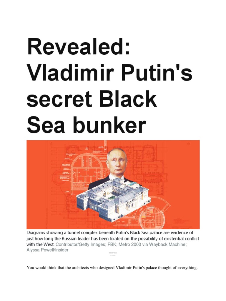 Putin Bunker | PDF