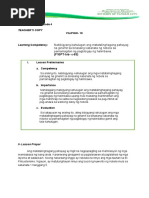 El Fili Lesson Plan | PDF