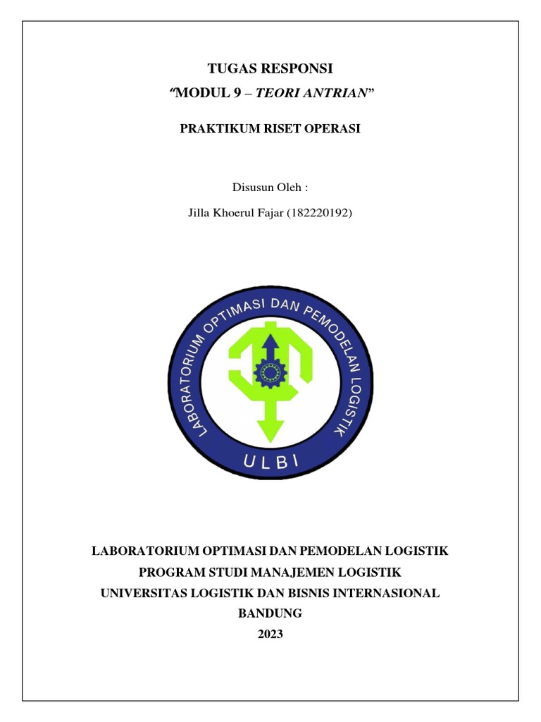 Contoh Jurnal Responsi | PDF