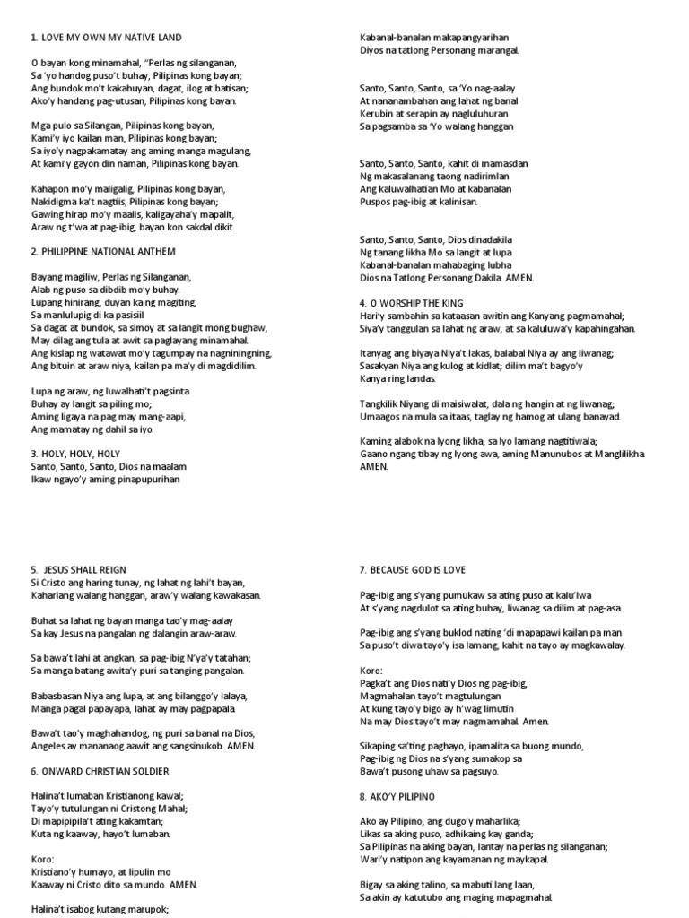 imno-TAGALOG | PDF