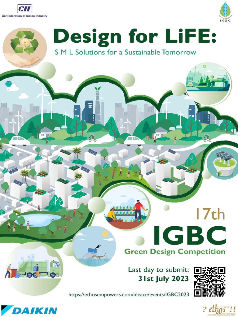 Brief IGBC Green Design Competition 2023 945d29fc69 | PDF