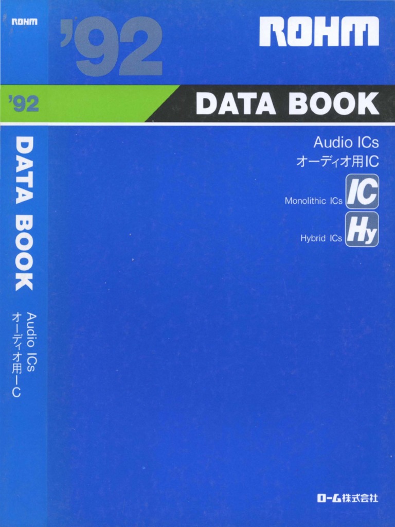 Audio ICs Overview and Specifications | PDF