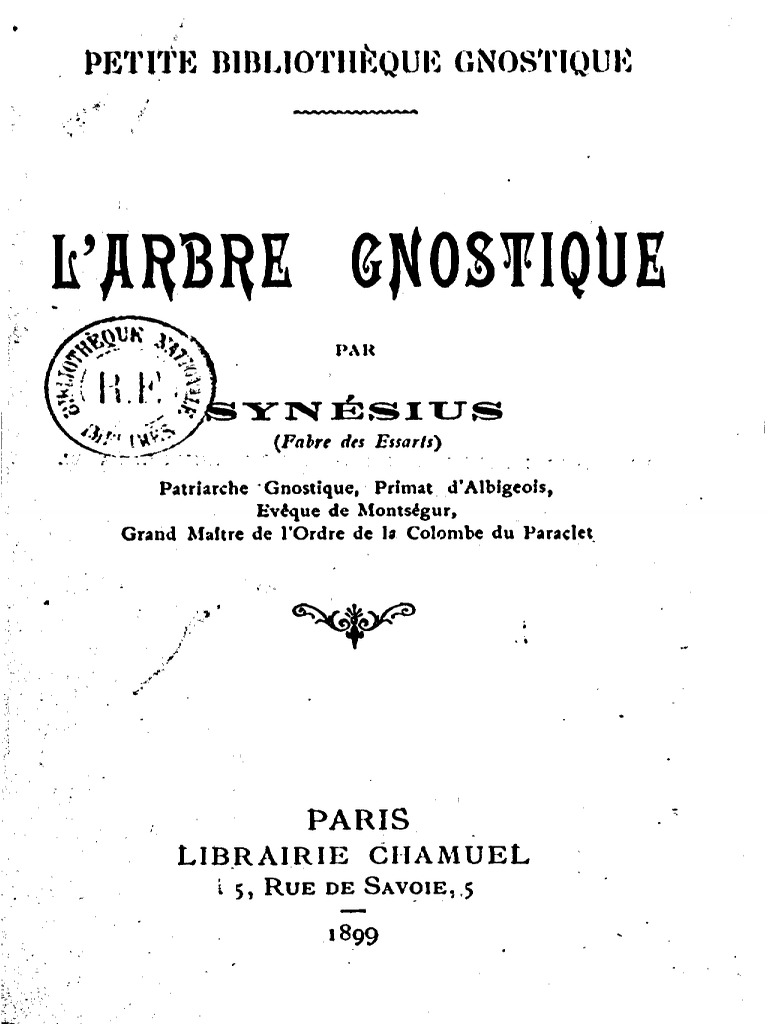 L'Arbre Gnostique et ses Influences | PDF | Gnosticisme | Jésus