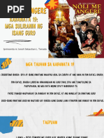 RIZAL - Mga Simbolo NG Pabalat NG Noli Me Tangere | PDF