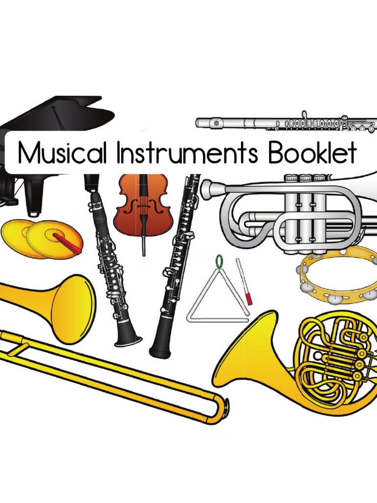 Musical-Instrument-Booklet-A | PDF | Saxophone | Violin
