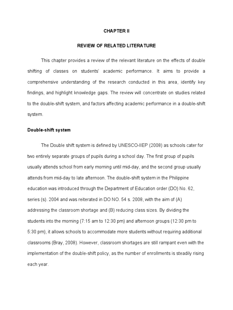 Chapter-Ii RRL | PDF | Teachers | Classroom