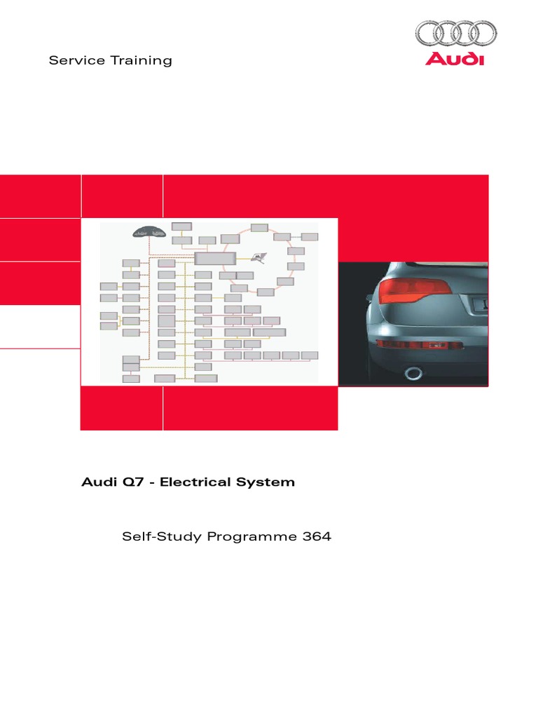Audi Q7 - Electrical System - Self-Study Programme 364 | Download Free PDF | Audi | Voltage