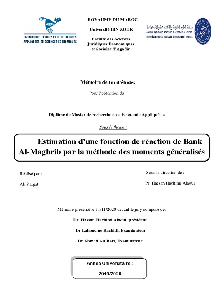 PFE Master EA Raigat | PDF