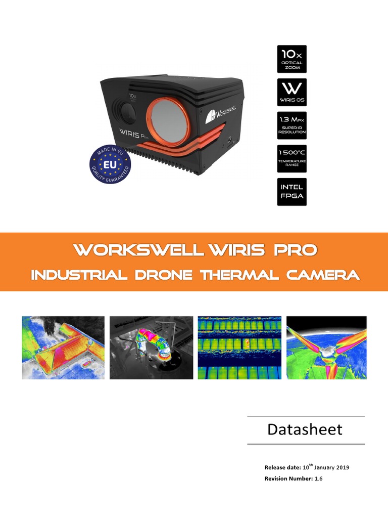 WIRIS Pro V1.6 - Datasheet EN | PDF | Camera | Pixel