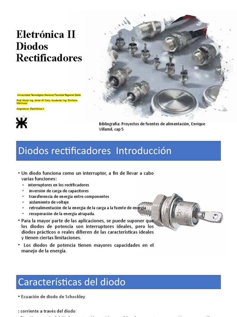Diodos Rectificadores | PDF
