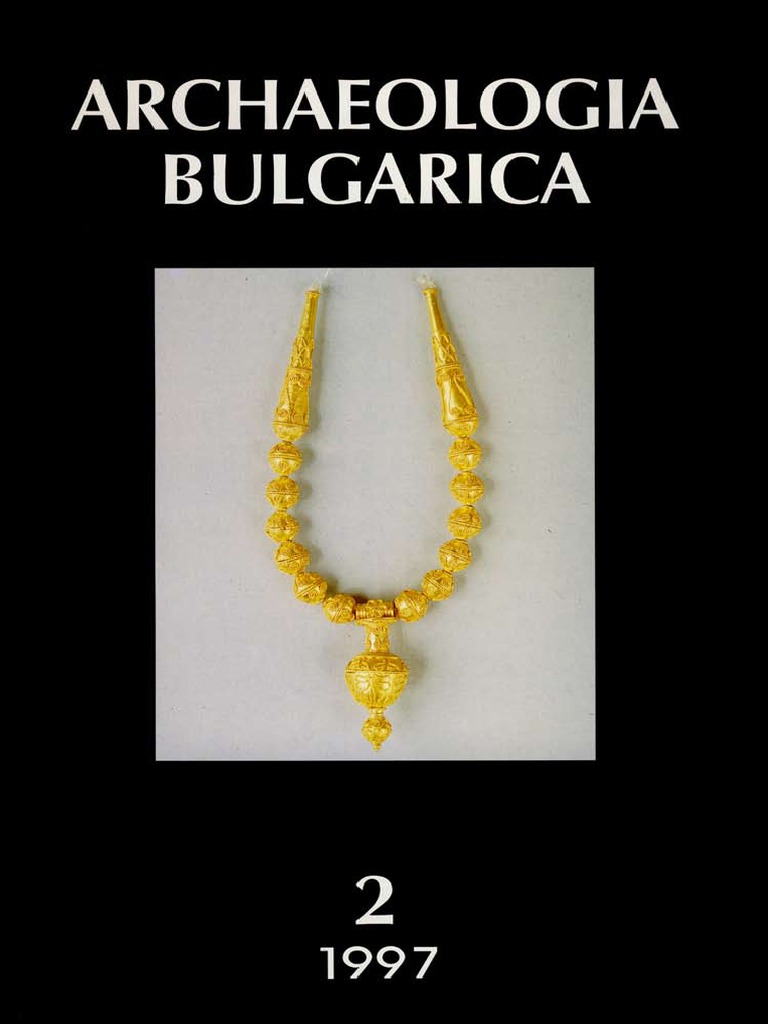 Archelogia Bulgarica 2 1997 | PDF