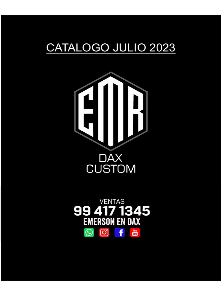 Catálogo DAX Julio 2023 | PDF | Tecnología de vehículos | Vehículos