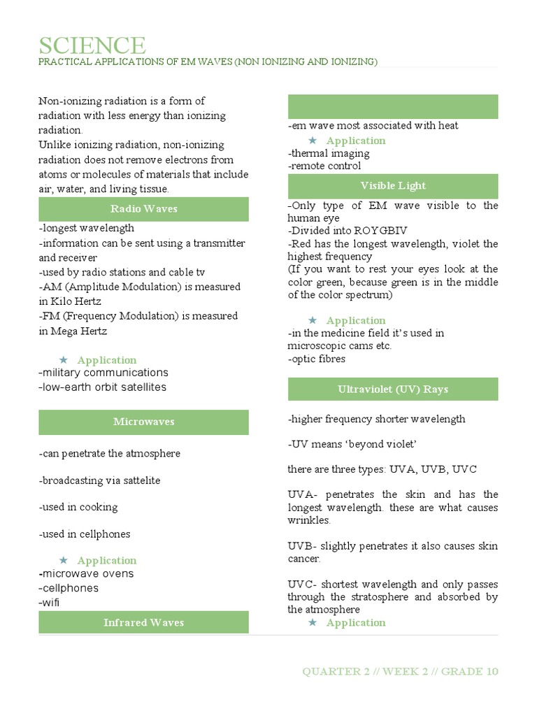Q2 w2 Science Reviewer g10 | PDF