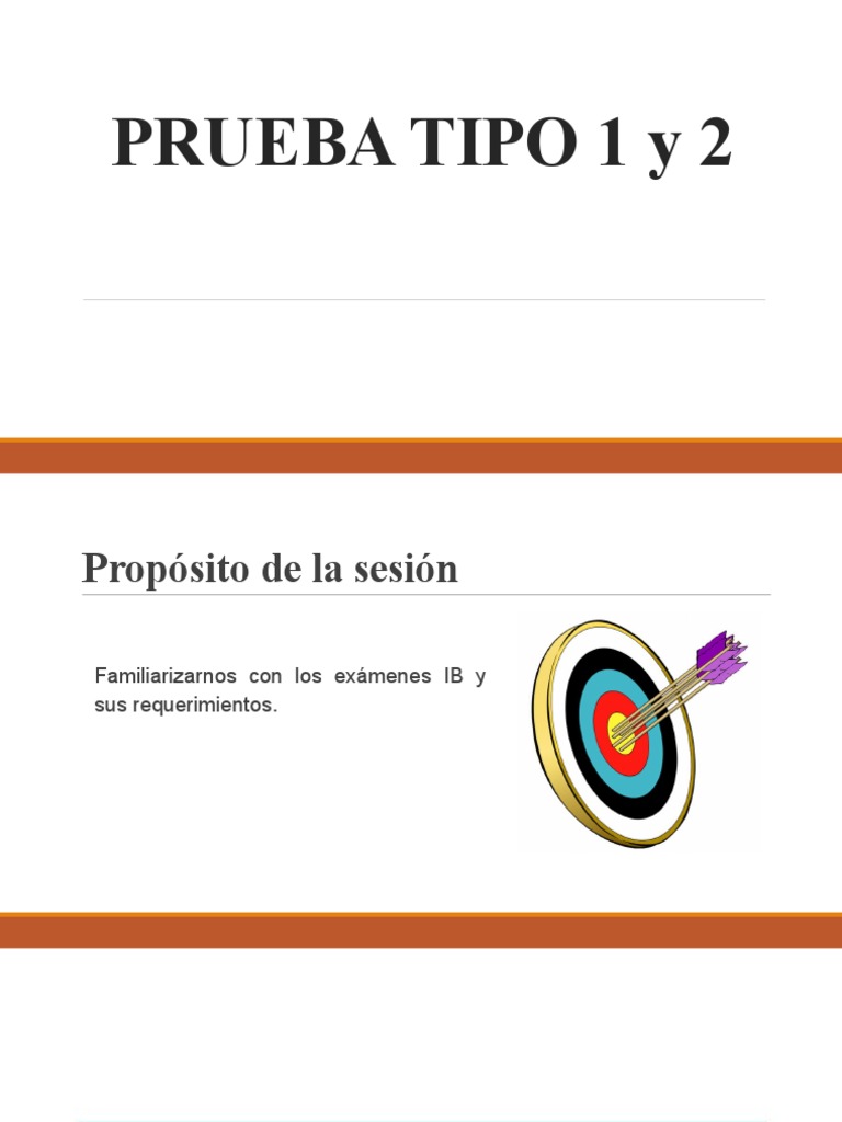 Como Son Los Examenes Ib - Ejemplo | PDF