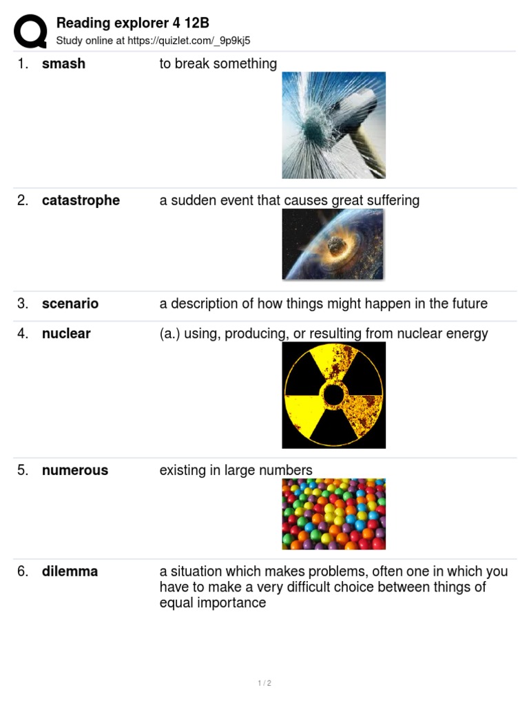 Reading Explorer 4 - Lesson12b | PDF
