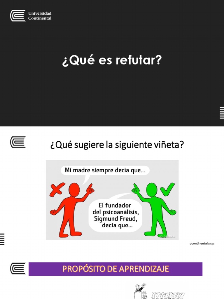 S.4 La Refutación | PDF