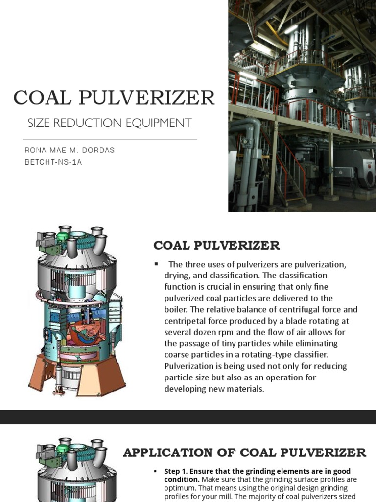Coal Pulverizer | PDF
