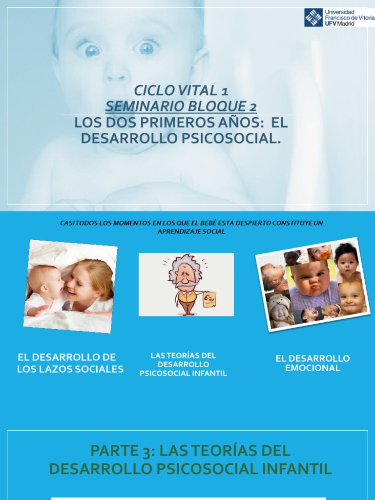 Desarrollo Psicosocial Infantil: Teorías y Etapas | PDF | Adultos ...