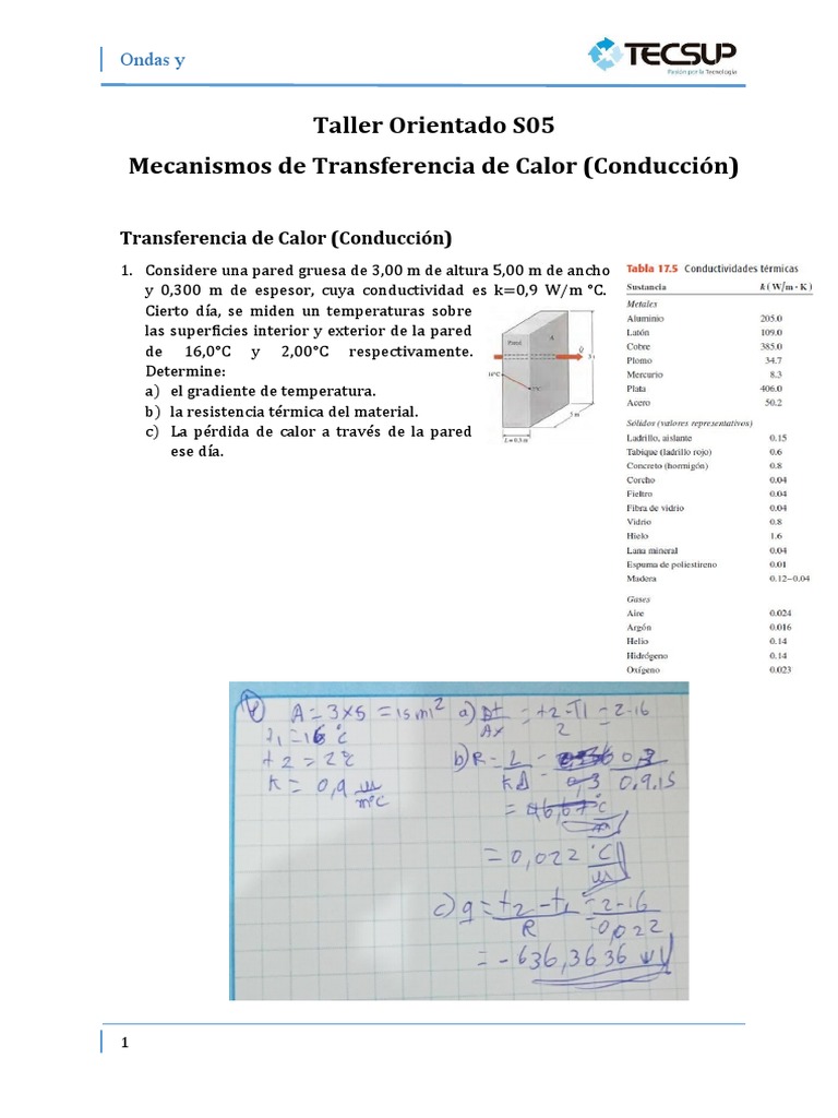 Taller ONDAS Y CALOR PHOCCO S05 | PDF
