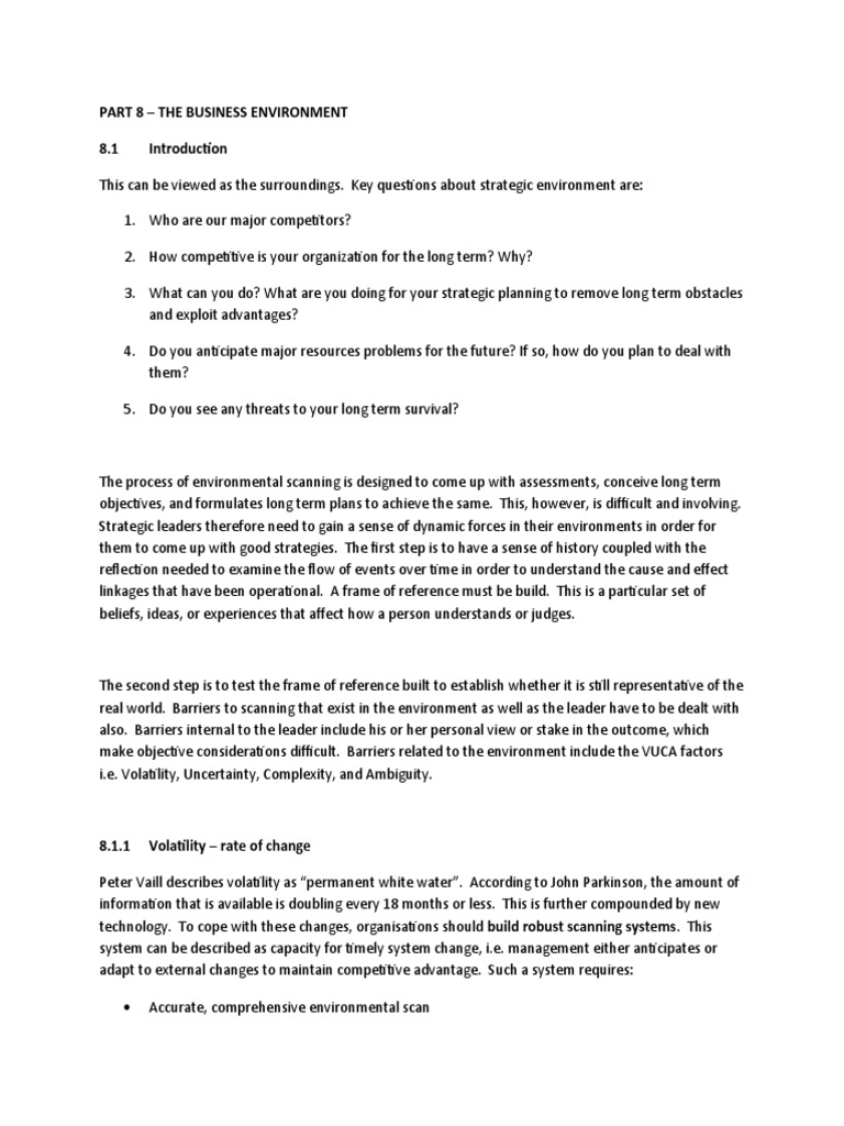 VUCA | PDF | Leadership | Decision Making VUCA | PDF | Leadership | Decision Making