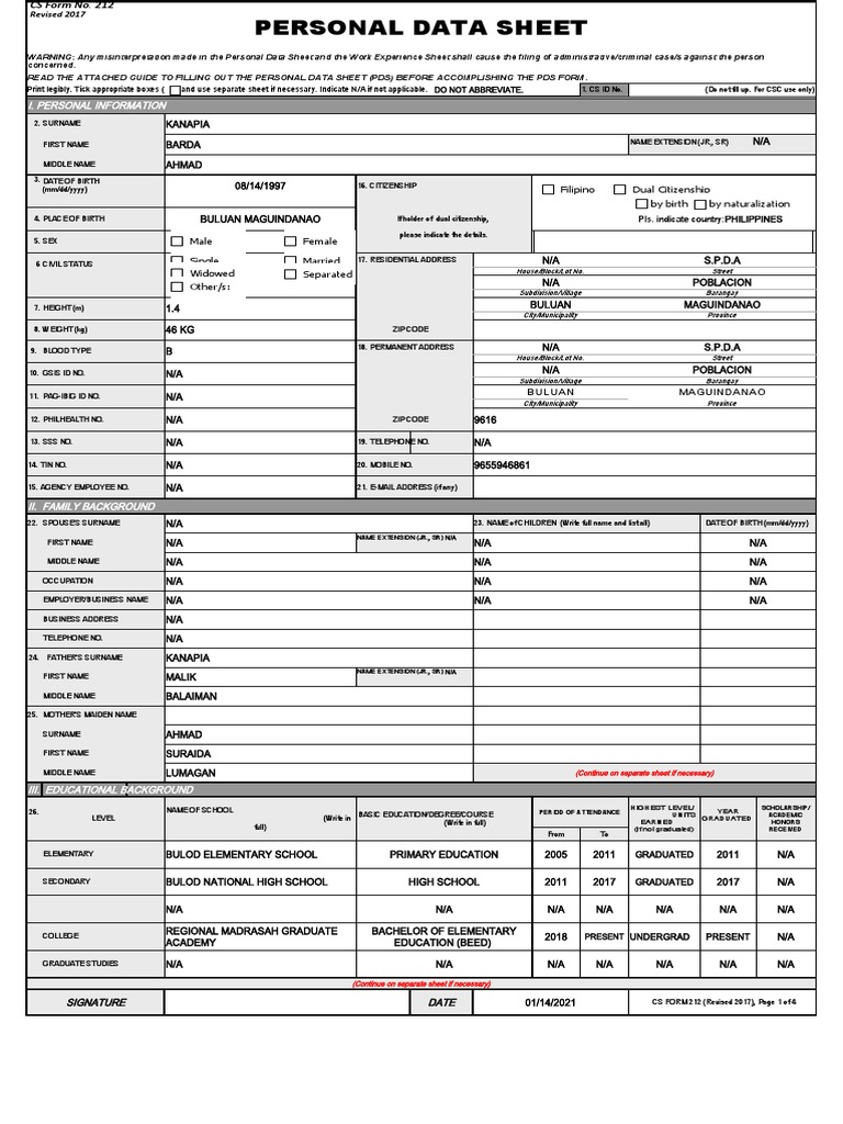 Barda PDS | PDF | Government | Justice