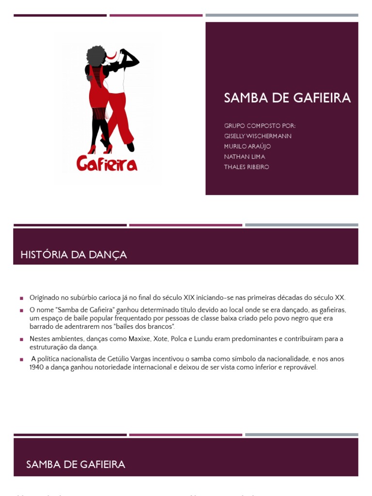 Samba de Gafieira L | PDF