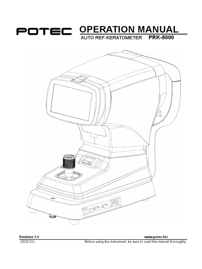 Potec PRK-8000 Manual | PDF