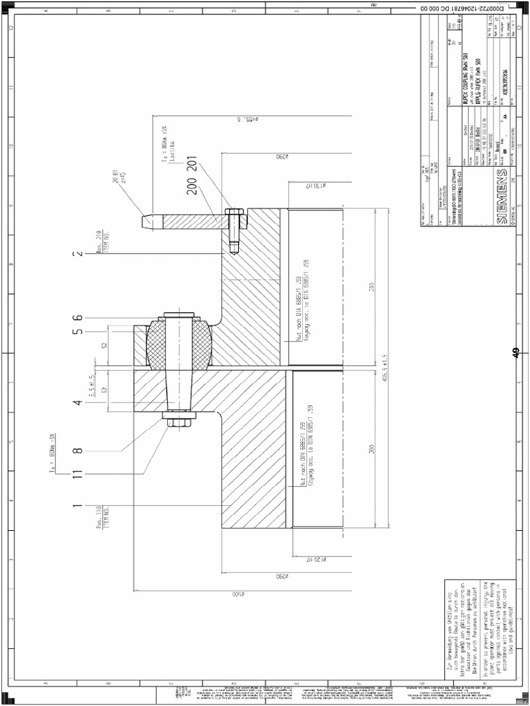 Rupex Coupling RWN 500 | PDF