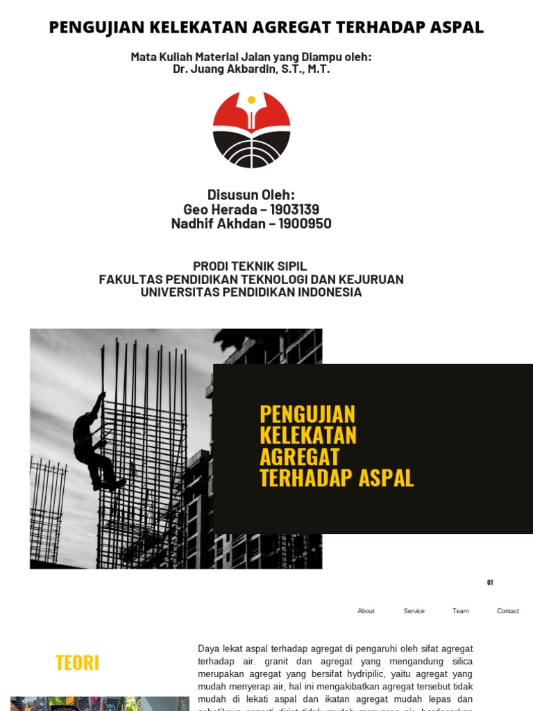 Uji Kelekatan Agregat Terhadap Aspal | PDF