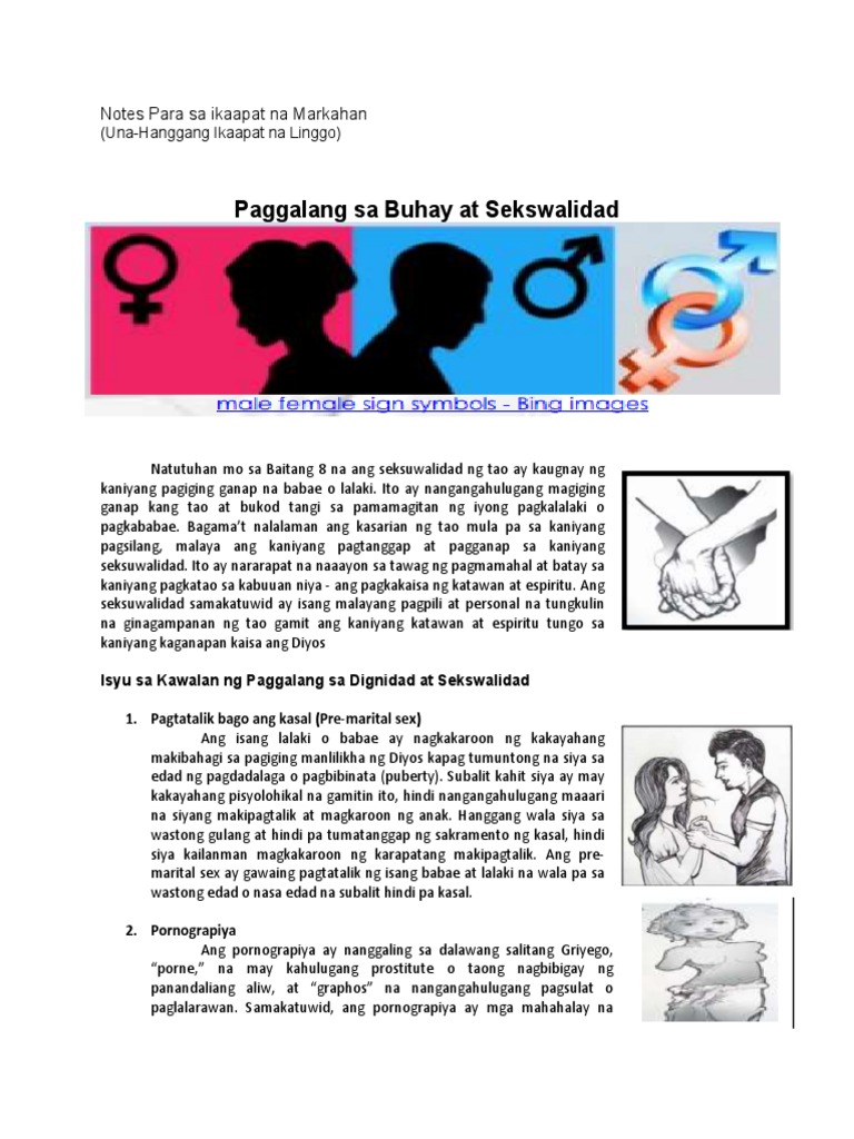 Notes Sekswalidad | PDF