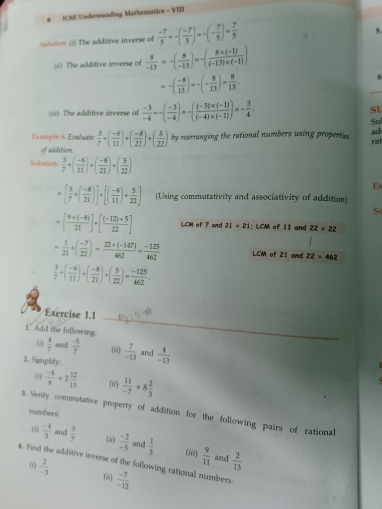 Maths Class 8 | PDF