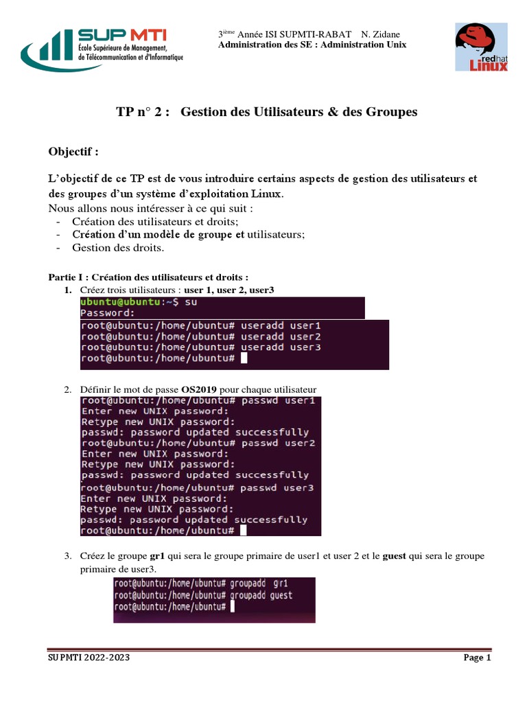 TP2 Linux | PDF