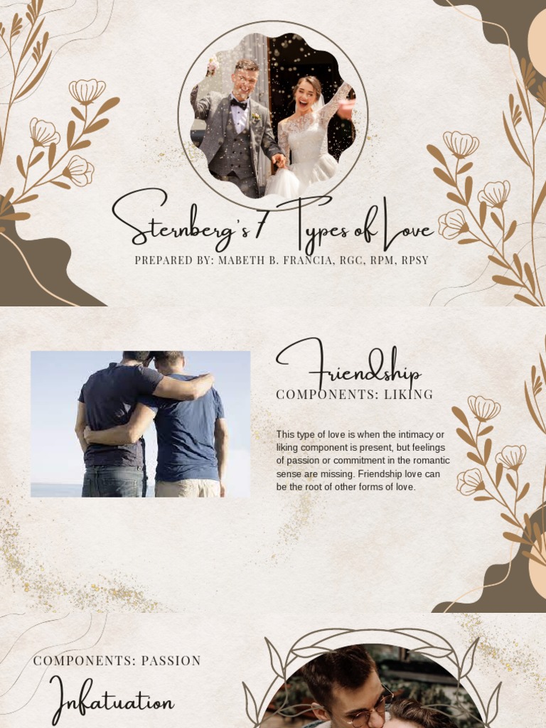 Sternberg's 7 Types of Love | PDF | Love | Intimate Relationships