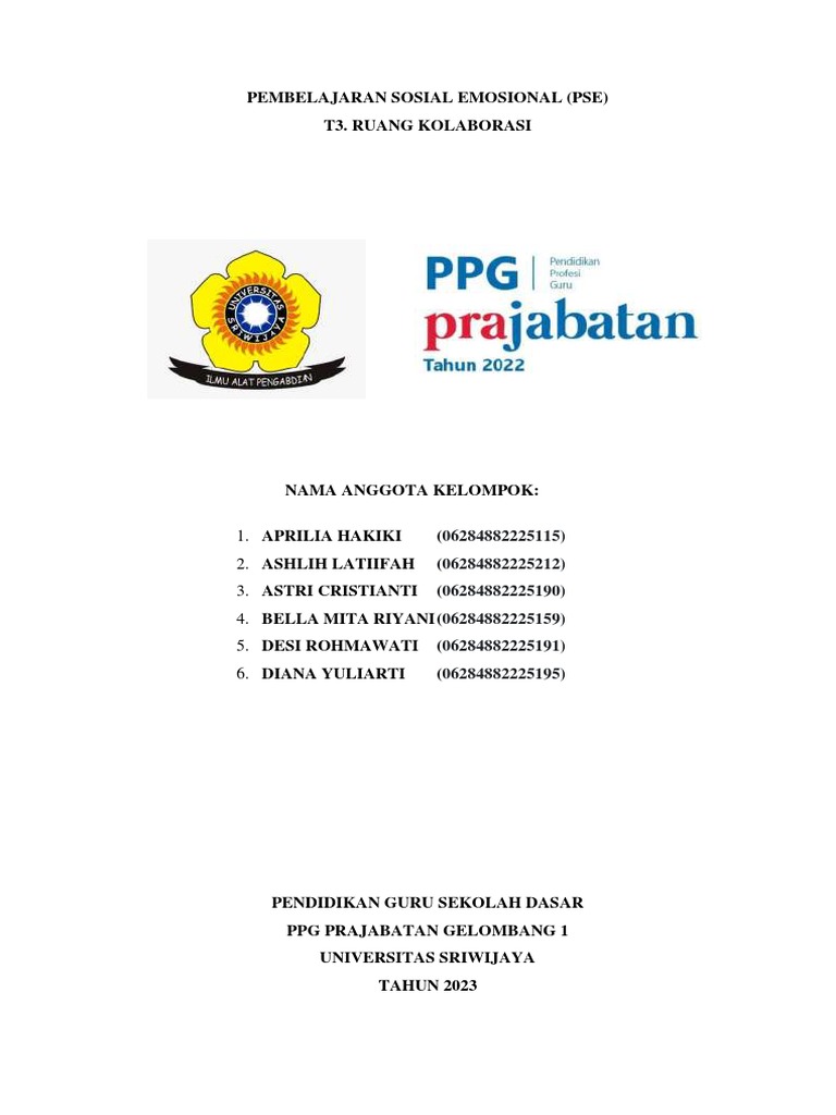 T3. DIANA YULIARTI - PSE - RUANG KOLABORASI - Tabel 3. 4 - 3.5 - 3.6 | PDF
