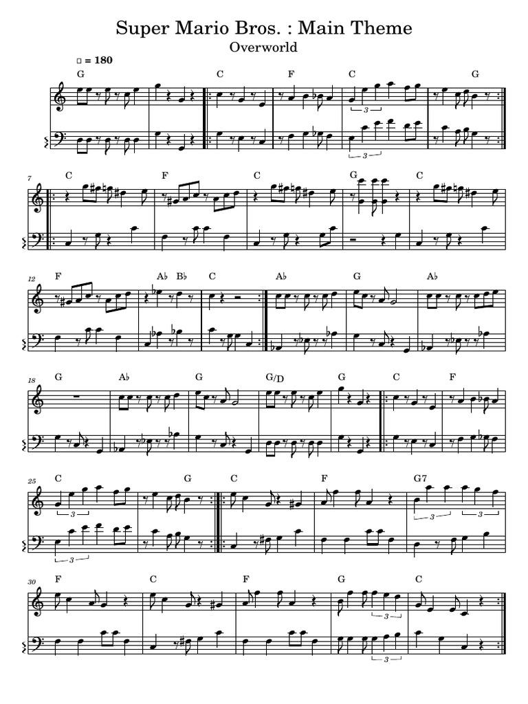 Super_Mario_Bros__Main_Theme | PDF