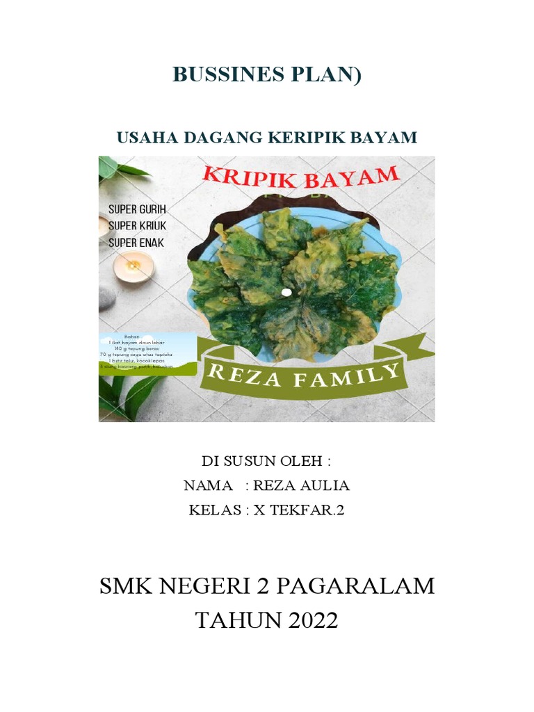 Kripik Bayam | PDF | Teknologi & Rekayasa