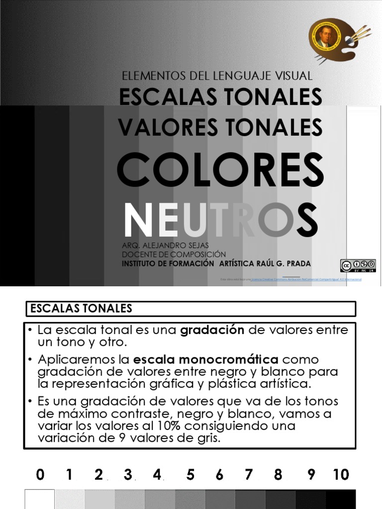 4 Valores Tonales | PDF | Color | Tecnicas artisticas