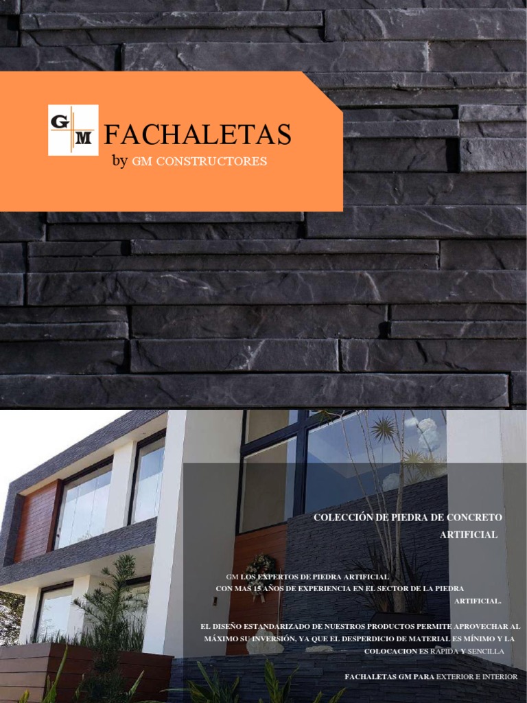 Fachaletas Piedras | PDF | Hogar, jardinería y bricolaje