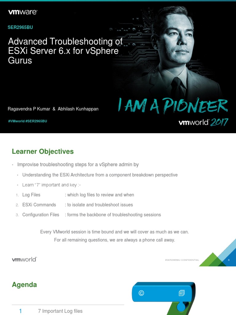 Vmware Logs For Troubleshooting | PDF | Virtual Machine | Computing