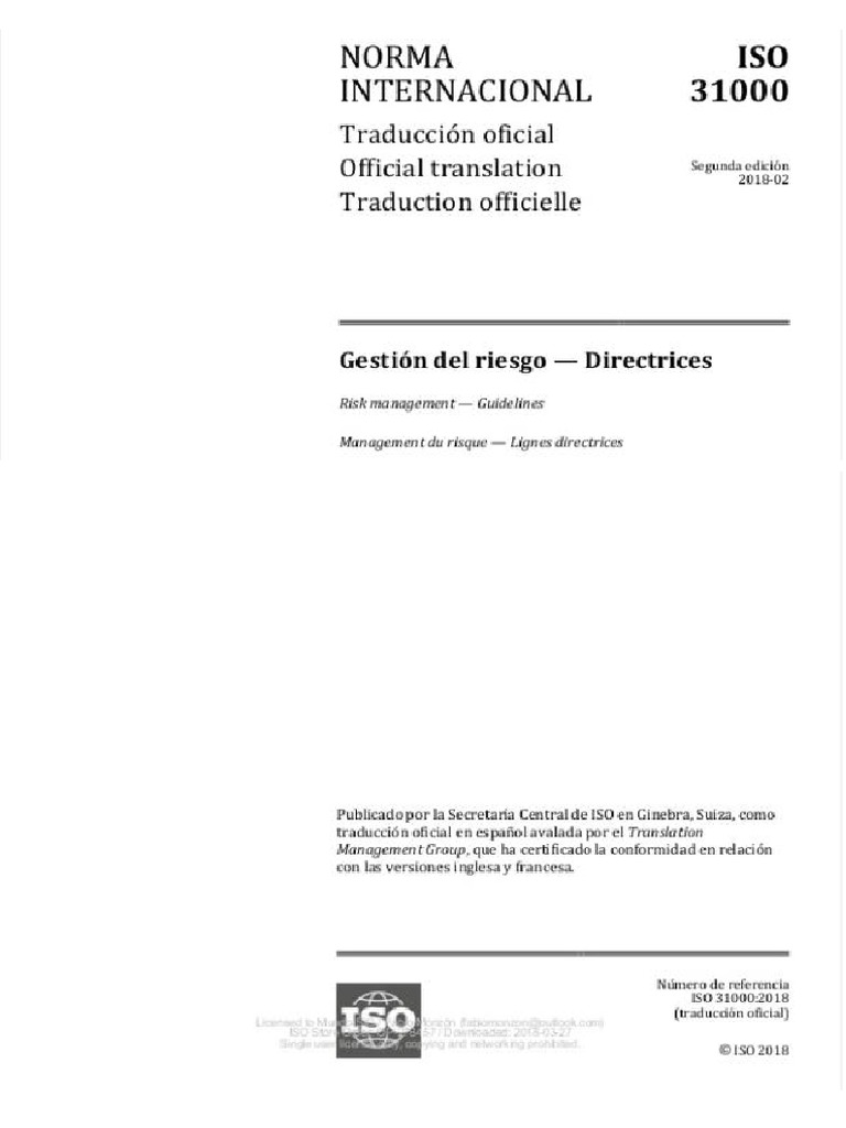 Iso 31000-2018-1 | PDF