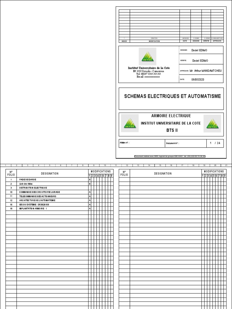 Schéma Electrique - V1.1 | PDF