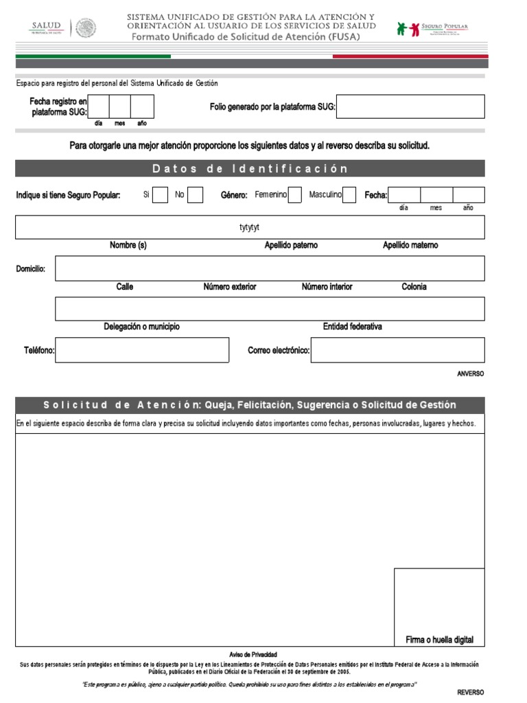 I - Bitácora de Seguimiento y FUSA (Editable) | PDF