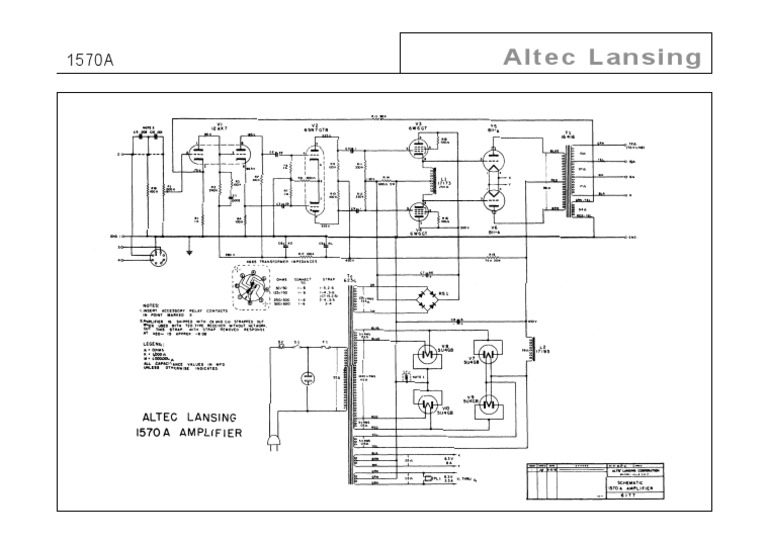 Altec-Lansing-1570-A-Schematic | PDF