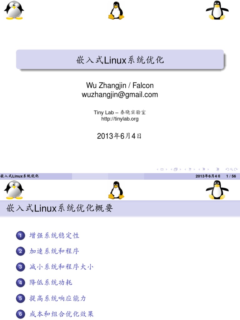 Embedded Linux System Optimization | PDF