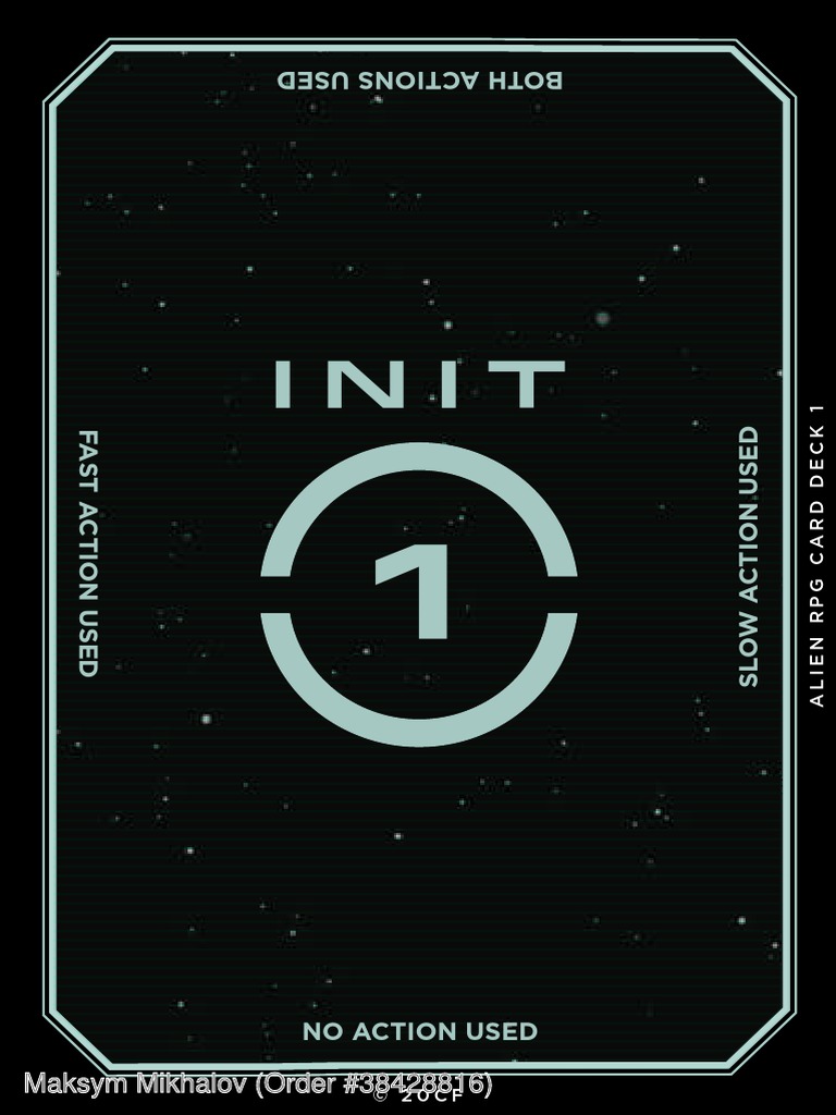 ALIEN Starter Set Card Fronts | PDF