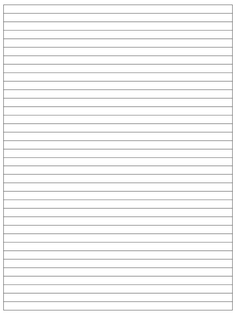 Folha Com Linhas | PDF