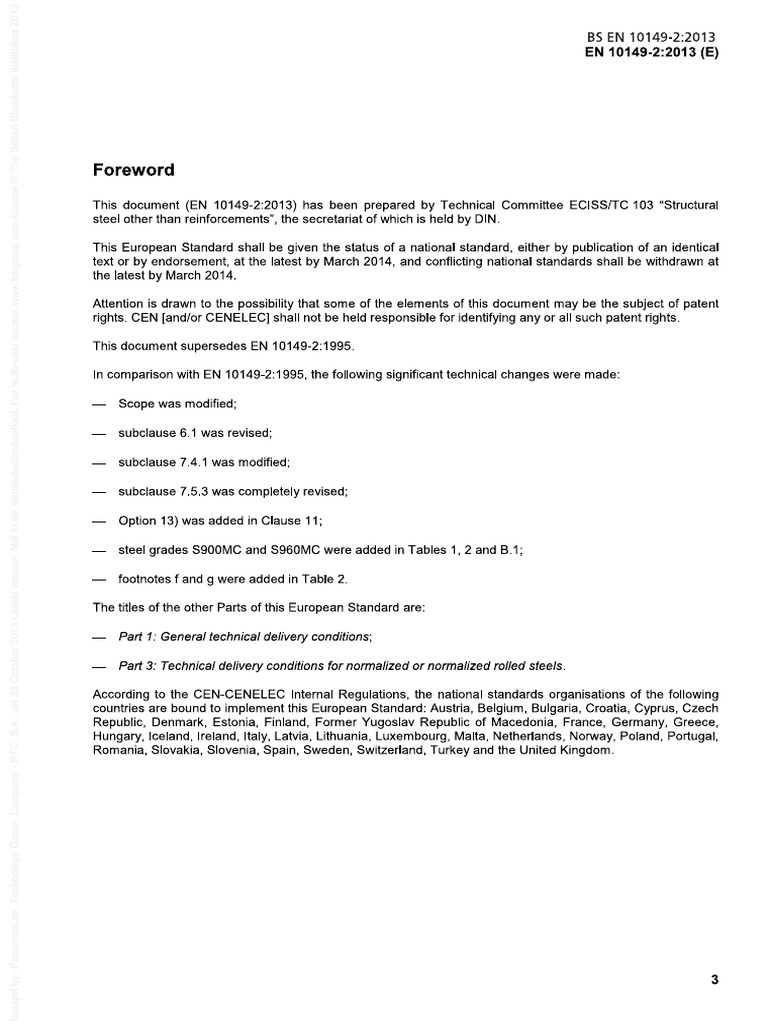 En 10149-2 - 5 | PDF