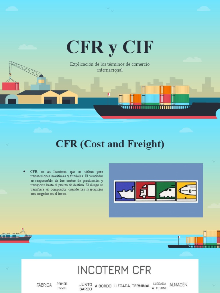 Incoterms CFR CIF | PDF